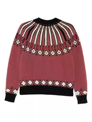 SEMICOUTURE Embellished Patterned Sweater