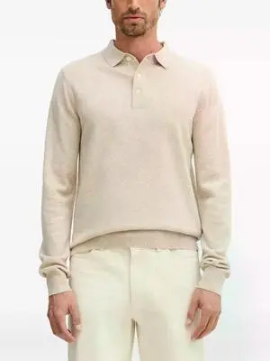Barbour Logo-embroidered Polo Shirt - Neutrals