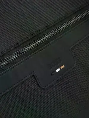 BOSS Logo Plaque Top-handle Holdall