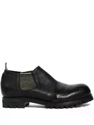 ZIGGY CHEN Pull-tab Elasticated-sides Loafers