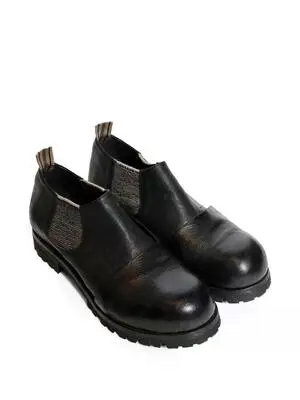 ZIGGY CHEN Pull-tab Elasticated-sides Loafers