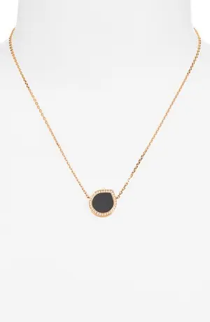 REPOSSI Antifer Black And Diamond Pendant Necklace - Onyx