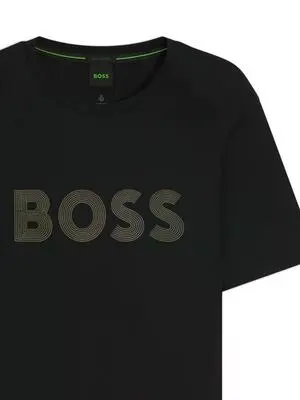 BOSS Logo-detail Cotton T-shirt