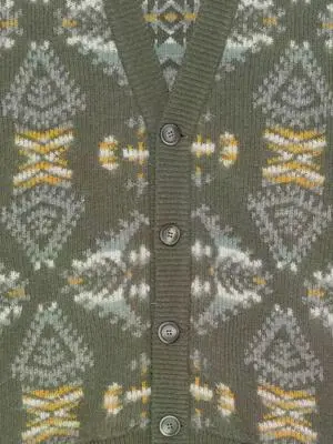 Altea Patterned Button Cardigan