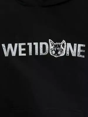 We11Done Logo-print Hoodie