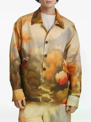 IRINA VOINEA Valley Of Life Overshirt