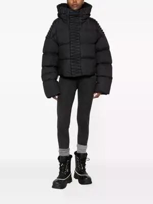 RAXXY Quilted Hooded Puffer Jacket
