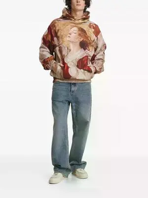 IRINA VOINEA Angel Printed Hoodie