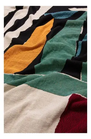 SLOWDOWN STUDIO Woven Throw Blanket