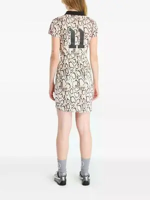PUMA X A$ap Rocky Snake-pattern Mini Dress - Neutrals