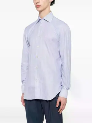 Kiton Stripe-printed Shirt