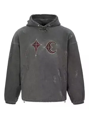 Men's Grey Distressed