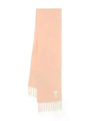 Ami Fringed Scarf - Pink