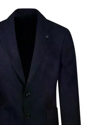 LARDINI Single-breasted Buttoned Blazer