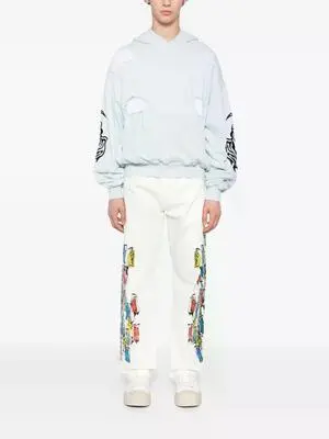 WARREN LOTAS Graphic-embroidered Hoodie