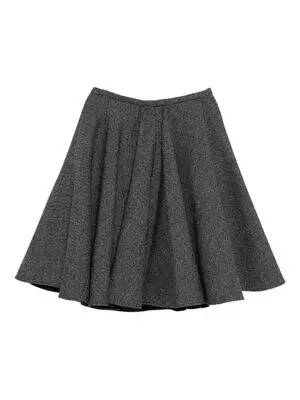 Giambattista Valli A-line Midi Skirt - Black