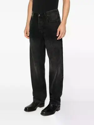 Imperial Distressed Five-pocket Jeans