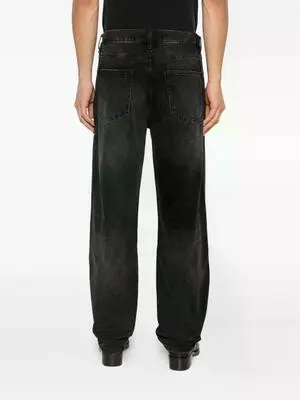 Imperial Distressed Five-pocket Jeans