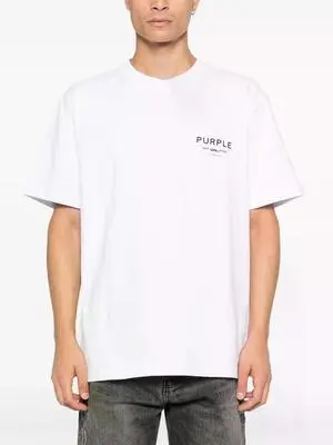 PURPLE BRAND Cities Tee - White