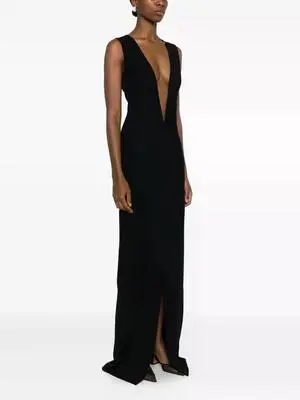 MONOT V-neck Maxi Dress