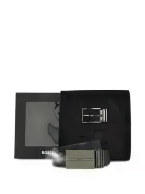 BOSS Reversible Buckle Belt - Black