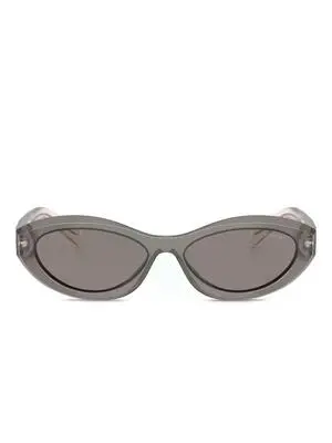 Prada Symbole Oval Sunglasses - Grey