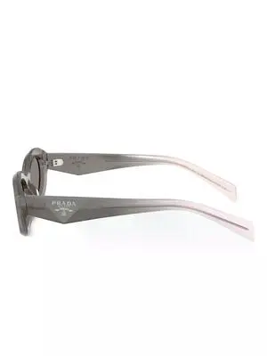 Prada Symbole Oval Sunglasses - Grey