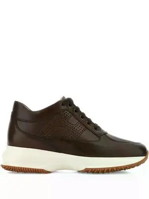Hogan Interactive Sneakers - Brown