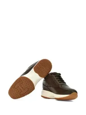 Hogan Interactive Sneakers - Brown