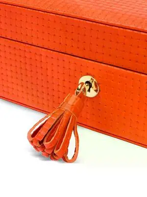 RAPPORT LONDON Charlotte Jewellery Box - Orange