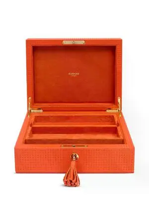 RAPPORT LONDON Charlotte Jewellery Box - Orange