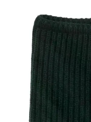 Sacai Ribbed Logo Neck Warmer