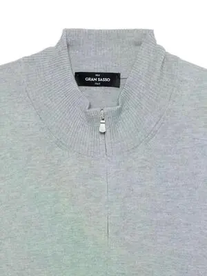 GRAN SASSO Zip-up Pocket Cardigan