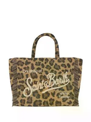 MC2 SAINT BARTH Leopard-print Tote Bag