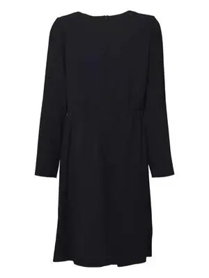 Aspesi Long-sleeve Midi Dress - Black