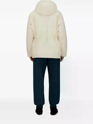 Herno Removable-hood Wool Jacket