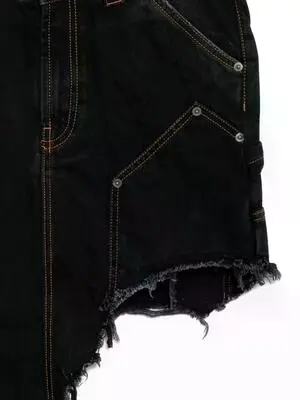 Vaquera Asymmetric Denim Skirt