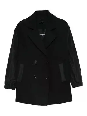 Patrizia Pepe Paneled Double-breasted Coat