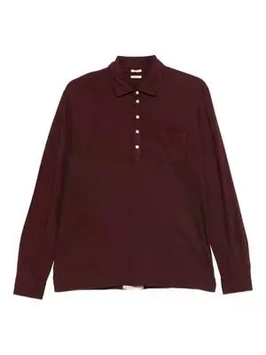Massimo Alba Ischia Polo Shirt - Red