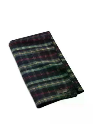 Ralph Lauren Georgia Plaid Throw - Blue