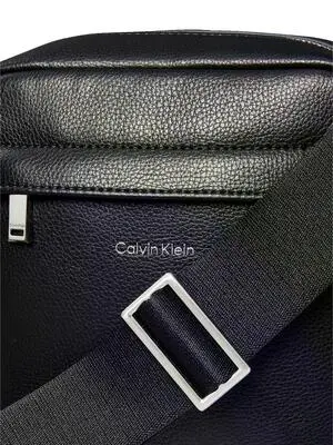 Calvin Klein Micro Pebble Logo-print Shoulder Bag