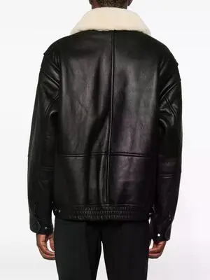 YVES SALOMON Shearling-collar Jacket