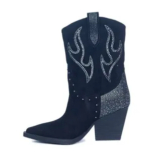 LAUREN LORRAINE Cisco Boots - Black