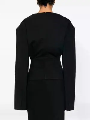 A.W.A.K.E. Mode Round-neck Top - Black