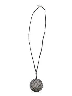 NICCOLO PASQUALETTI Sphere Net Necklace - Grey