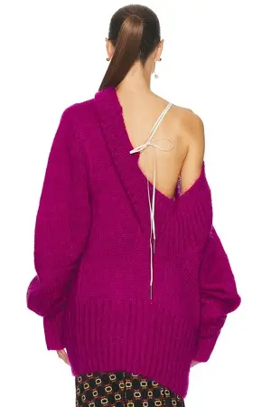 Dries Van Noten Teruel Sweater - Fuchsia