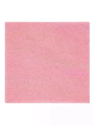 Eric Bompard Ribbed-knit Cashmere Scarf - Pink