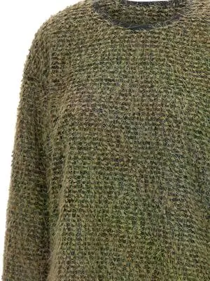 ELENA MIRO` Bouclé Thread Sweater