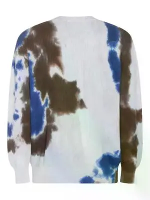 MAUNA KEA Tie-dye Crew Neck Sweater