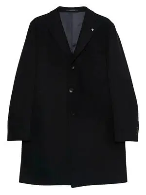 Tagliatore Button-up Coat - Black